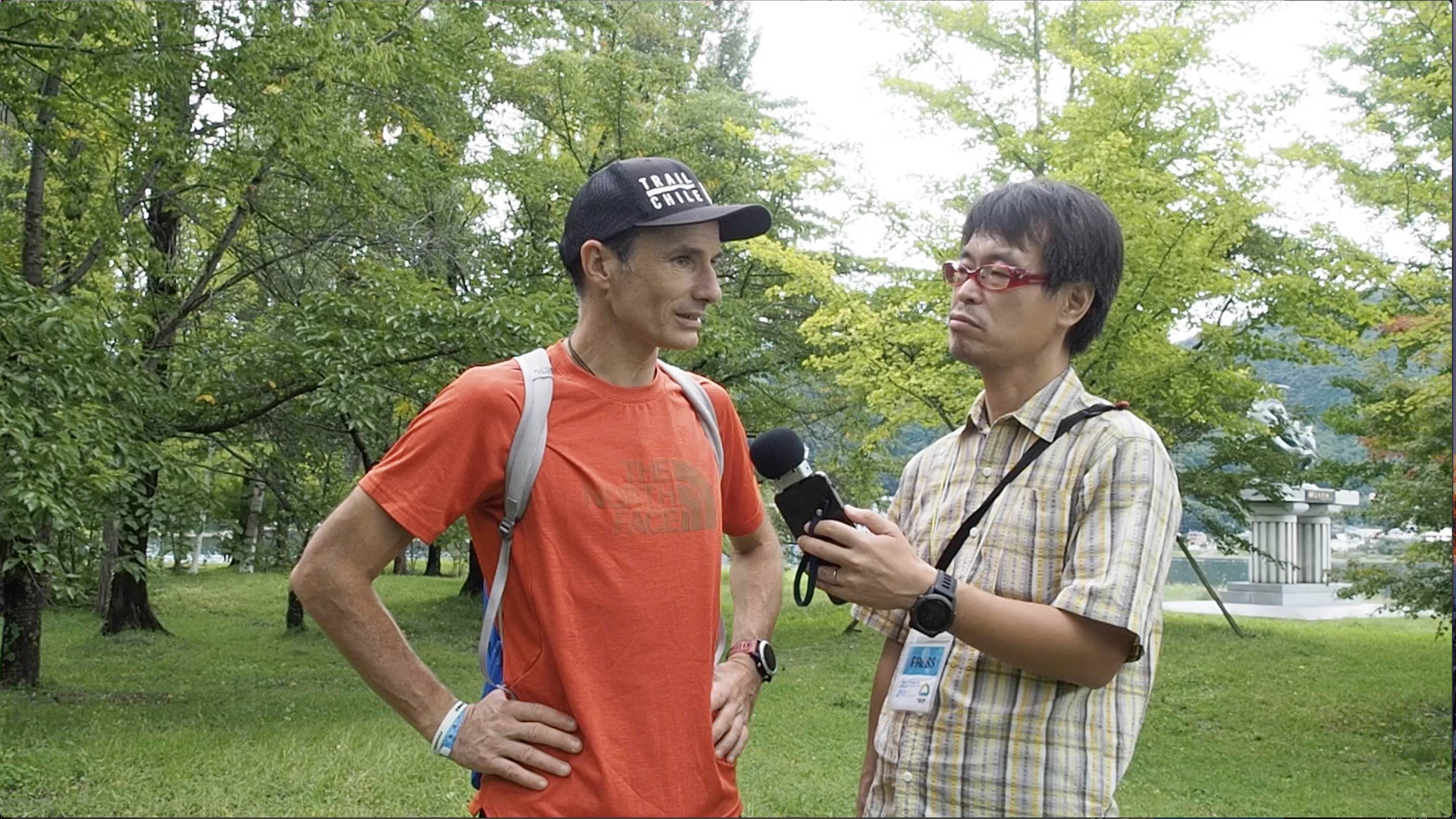 セバスチャン・シェニョー / Sebastien Chaigneau ウルトラトレイル・マウントフジ / Ultra-Trail Mt. Fuji 2016・レース後インタビュー #UTMF ...